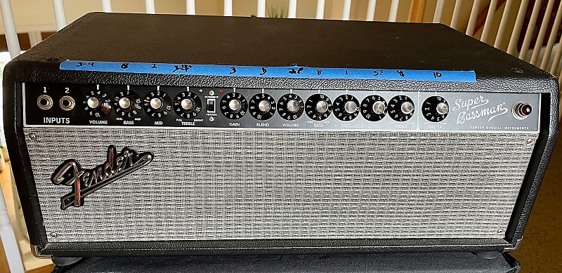 Fender Super Bassman 300 watt Bass Amplifier | Reverb
