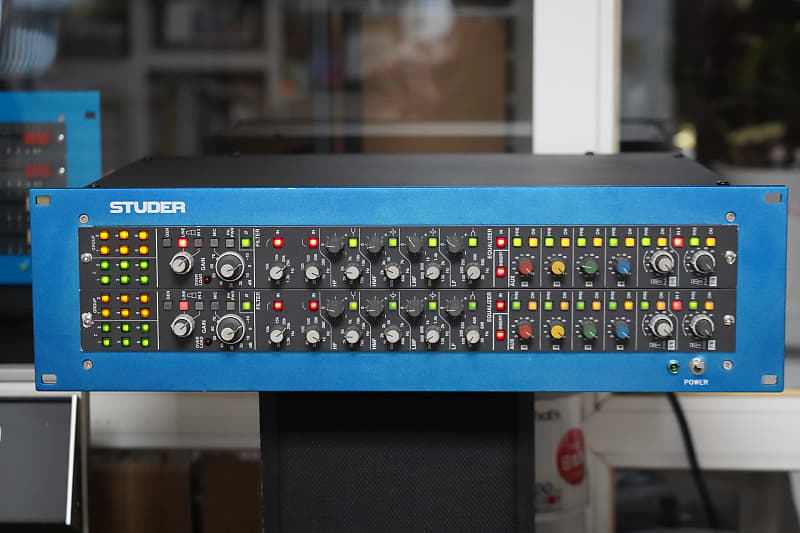 Studer 980 Mixer Mic / Line Preamp Rack 961 962 963 900 | Reverb