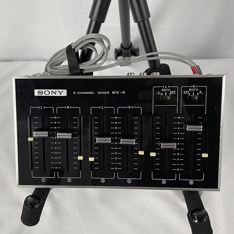 Sony MX-8 6-Channel Passive Microphone Mixer 1970s | Reverb