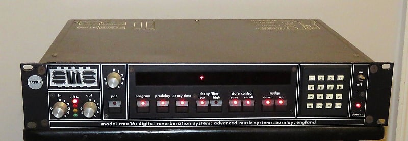 AMS RMX16 Digital Reverberation System | Reverb