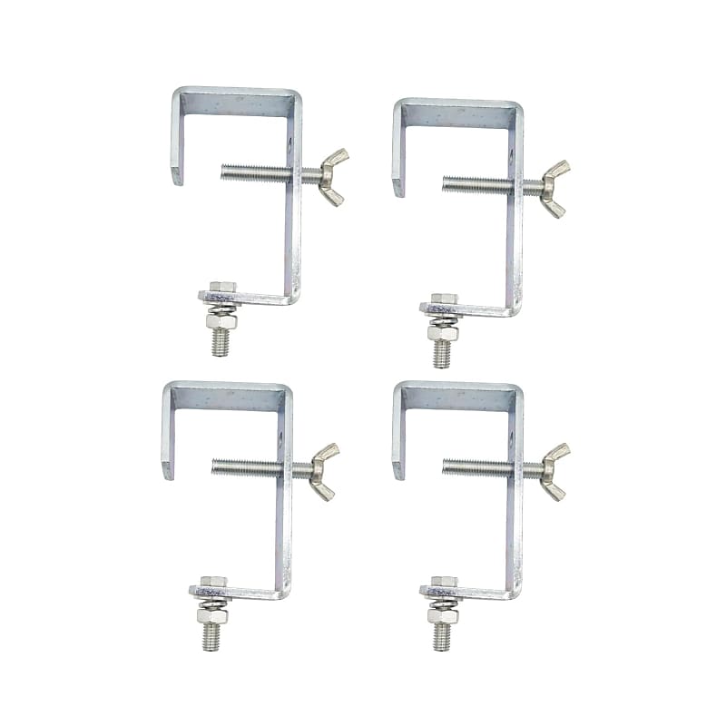 4 Pack Stage Light Clamps Hook For Square Tube(37X64.5Mm And | Reverb