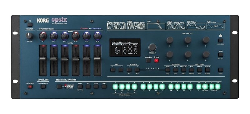 Korg Opsix MKII Altered FM Synthesizer Rackmountable Desktop | Reverb