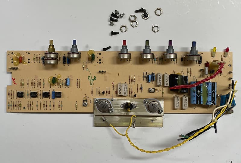 Vintage Peavey Amp Circuit Board- From Basic 40 Bass Amp | Reverb
