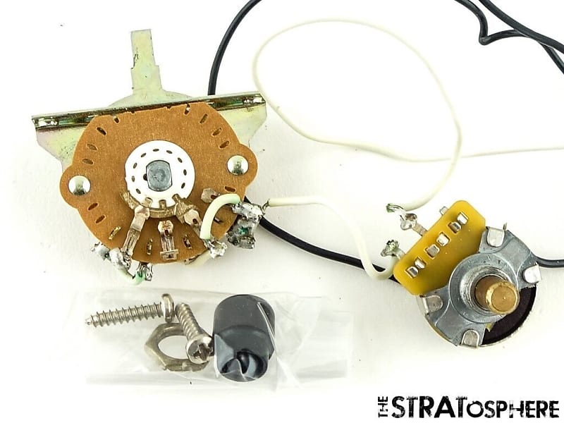 Fender CTS Volume Pot & CRL 3 Way Switch for Telecaster Tele | Reverb