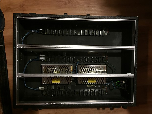 Monorocket M9E 9U X 104HP portable Eurorack Case with power | Reverb