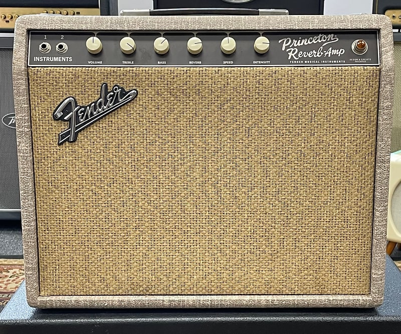 Fender Limited Edition 65 Princeton Reverb Combo Amp - Fawn | Reverb