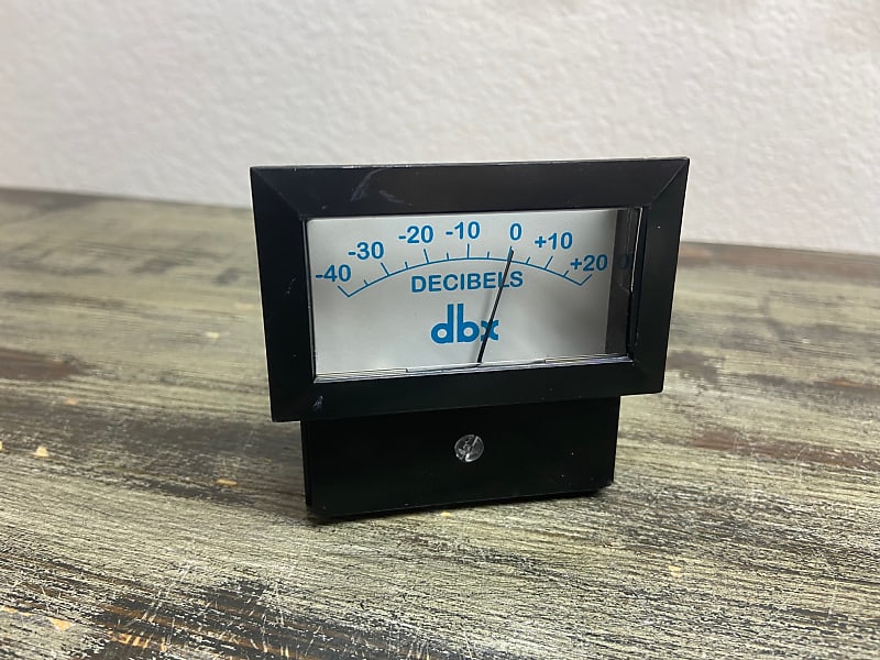 dbx 160 & 161 VU 1970's - Black | Reverb