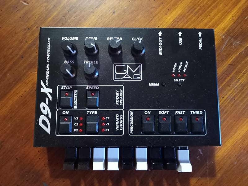 Crumar D9x Midi Drawbar Controller Reverb