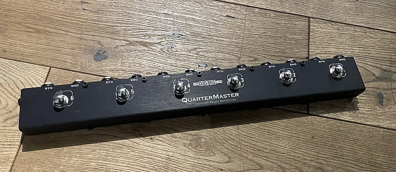 Gig Rig Quartermaster 6 QMX-6 Pedal Switcher ~ Secondhand | Reverb