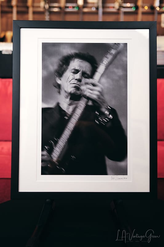 Rob Shanahan Rock Art – Keith Richards, Framed Print | Reverb