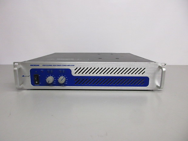 Alto Macro 2400 Power Amplifier | Reverb