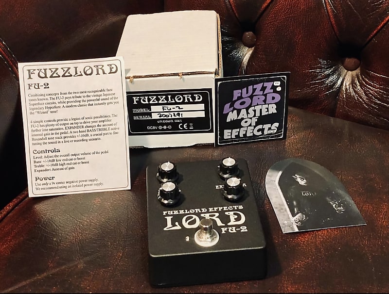 Fuzzlord FU-2 hyper fuzz heavy doom | Reverb