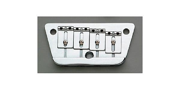 Danelectro Adjustable Bass Bridge, CHROME | Reverb