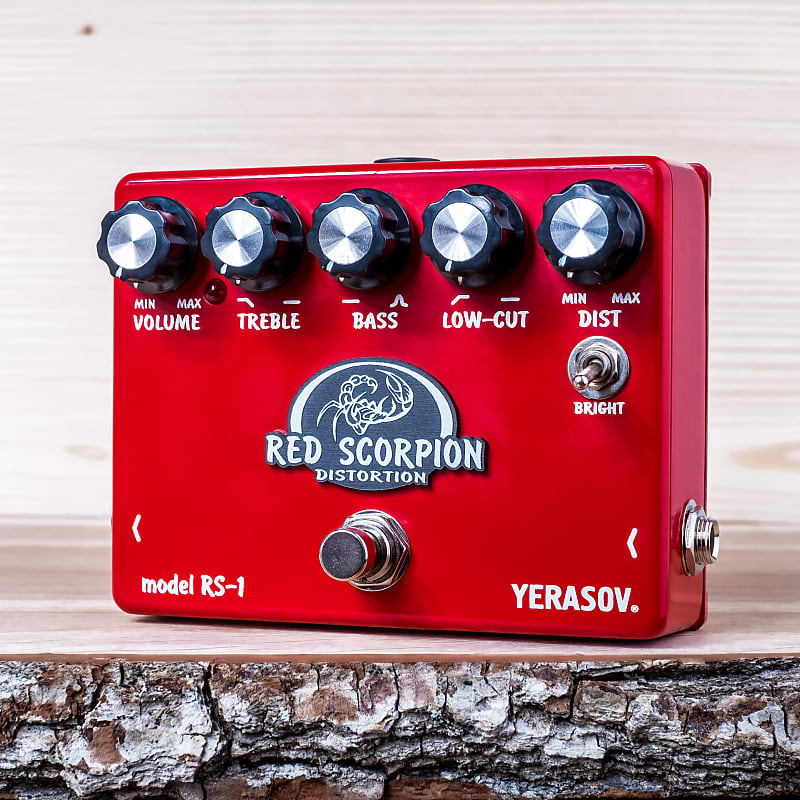 Yerasov Effect Pedal RS-1 Red Scorpion Distortion | Reverb UK