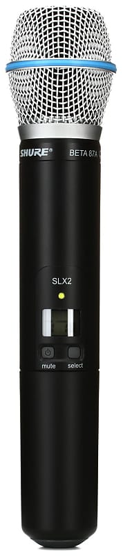 Shure SLX2/BETA87A Wireless Handheld Microphone Transmitter - | Reverb