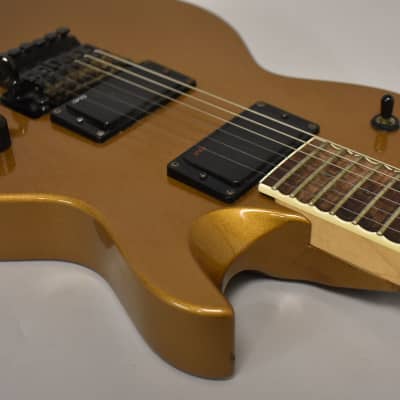 1996 ESP Custom Eclipse Metallic Gold MIJ w/OHSC | Reverb