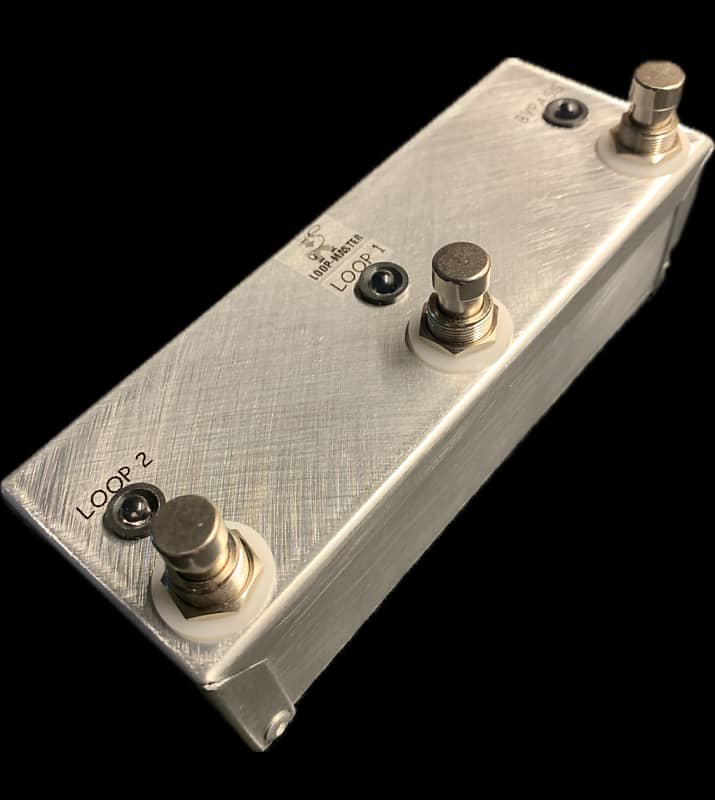 Loop-Master Pedals 2 Loop True Bypass Looper Pedal Loop | Reverb