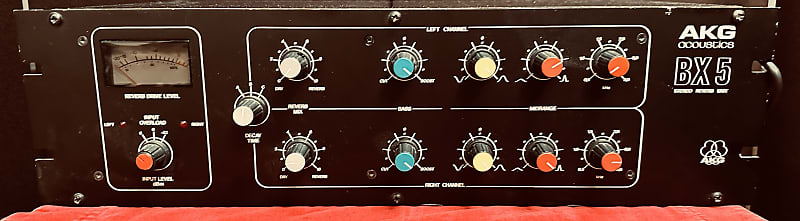 Vintage 1980's AKG BX5 stereo reverb unit -Spring Reverb | Reverb