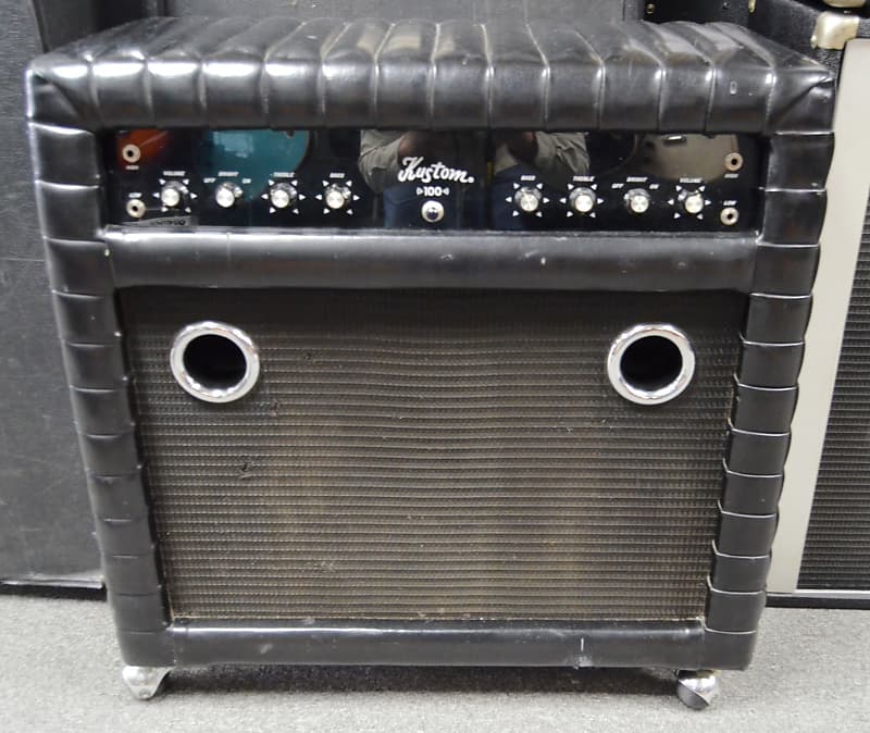 Kustom 100 Vintage 1x15 Combo Amplifier - Used 1970's | Reverb