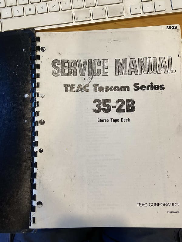 TEAC 35-2B Service Manual | Reverb