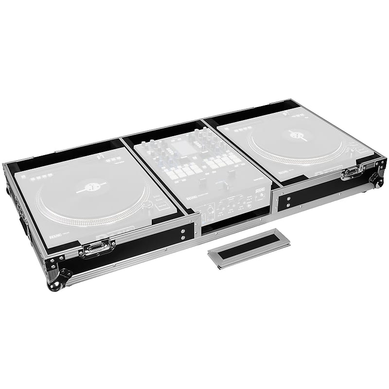 Odyssey FZRANE1272WBL Silver Flight Case for Rane 72 Mixer & | Reverb