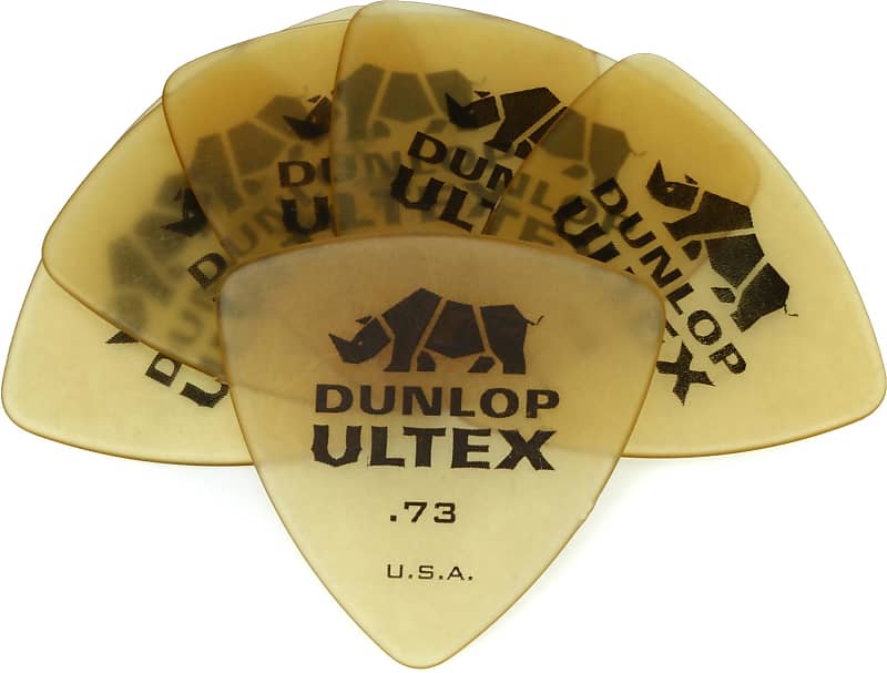 Dunlop 426P.73 Ultex Triangle Guitar Picks .73mm 6-pack | Reverb