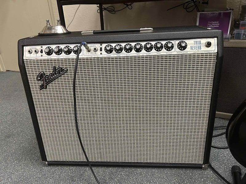 1972 Fender Twin Reverb 2-Channel 100-Watt 2x12" Guitar Combo | Reverb