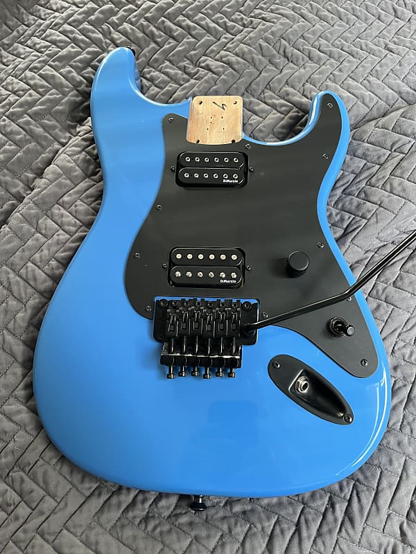 MIJ Charvel So Cal Style 1 Body - Candy Blue | Reverb