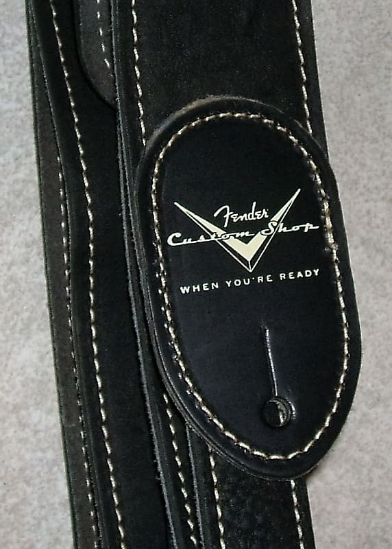 Fender USA Custom Shop Stratocaster Telecaster 2" Black | Reverb