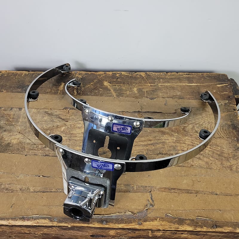 RIMS Rim drum mounts - 16" & 11" 1980's - Chrome | Reverb