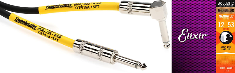 Pro Co EGL-15 Excellines Straight to Right Angle Instrument | Reverb