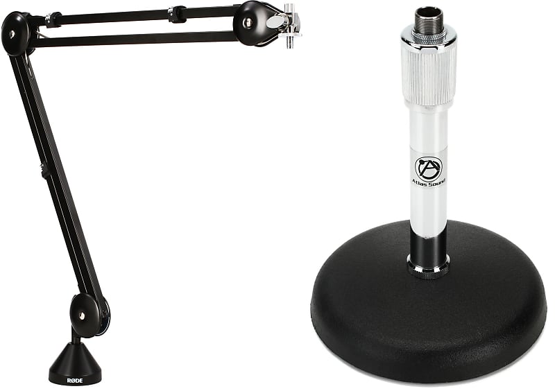 Rode PSA1 Desk-mounted Broadcast Microphone Boom Arm Bundle | Reverb