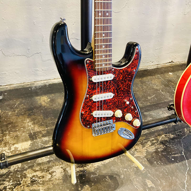 Fender Squier Strat Electric Guitar - Looks Sharp and Sounds | Reverb