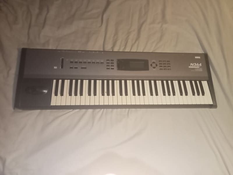 Korg N364 61-Key Music Workstation 1990s - Gray | Reverb UK