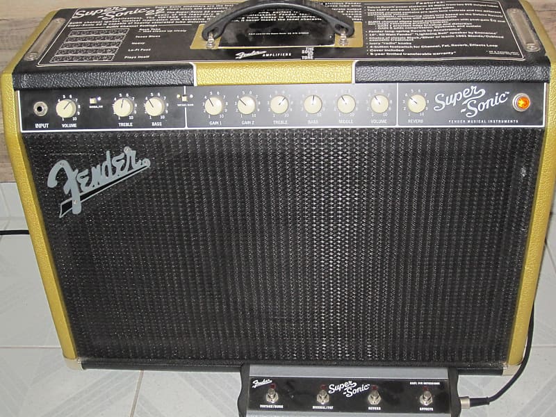 Fender Limited Edition Super Sonic 22 Fender SSuper | Reverb Canada