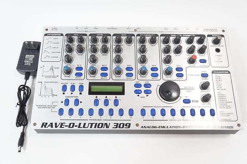 [SALE Ends Aug 7] Quasimidi Rave-O-Lution 309 Synthesizer | Reverb