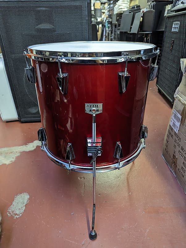 Closet Find! Tama MIJ Granstar Custom 16 X 18" Candy Apple | Reverb