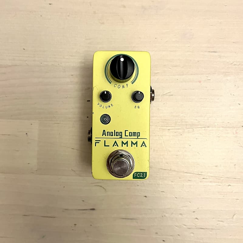 Flamma FC21 Compressor 2020 - Yellow | Reverb