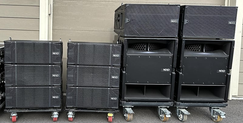 Nexo 2x S118 2x B112 6x M28 | Reverb