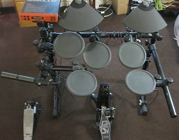 YAMAHA MIDI 7 PIECE DTXPRESS ELECTRONIC DRUM SET | Reverb