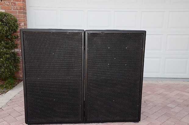 EAW SB850 Dual 18" Subwoofer Cabinet w/ Casters & Covers * | Reverb