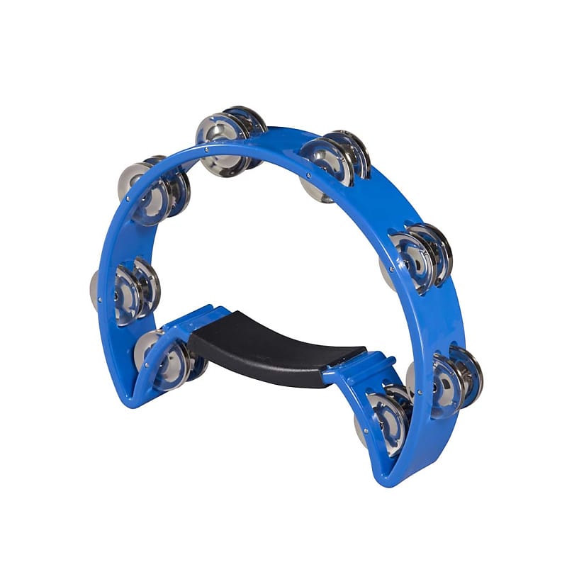 TAMBURELLO CEMBALO MEZZALUNA SOUNDSATION TM-1B Blu | Reverb