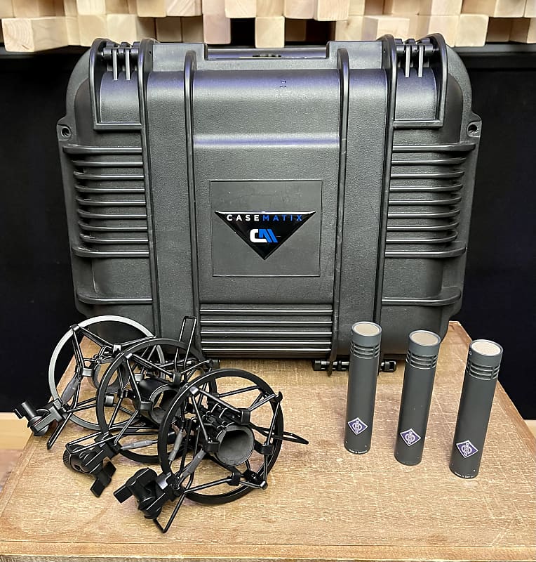 Neumann KM84 Matched TRIO. PERFECT and RARE. 3x KM84i with | Reverb