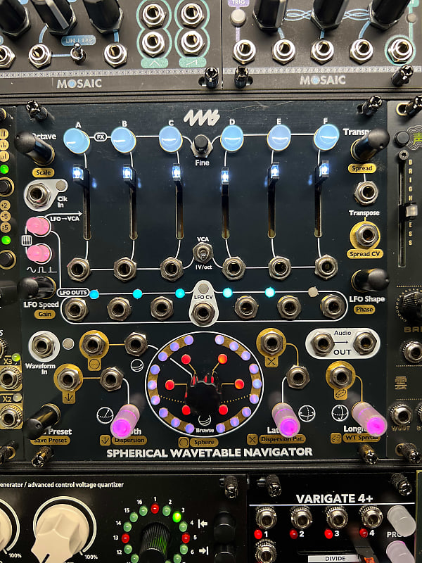 4MS Spherical Wavetable Navigator (SWN) - Black | Reverb
