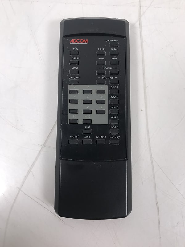 Genuine Adcom Remote For GCD-700 CDP Adcom RC-700CD | Reverb