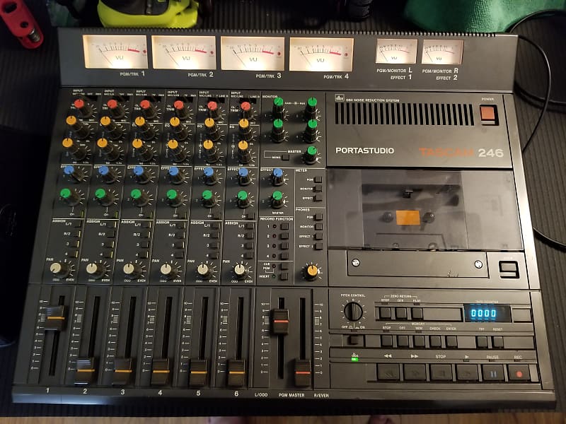 TASCAM Portastudio 246 4-Track Cassette Recorder with | Reverb