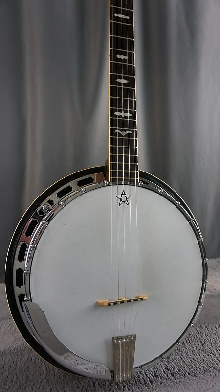 Morris Standard Banjo 5-String Closed Back Japan w/ Hard Case | Reverb
