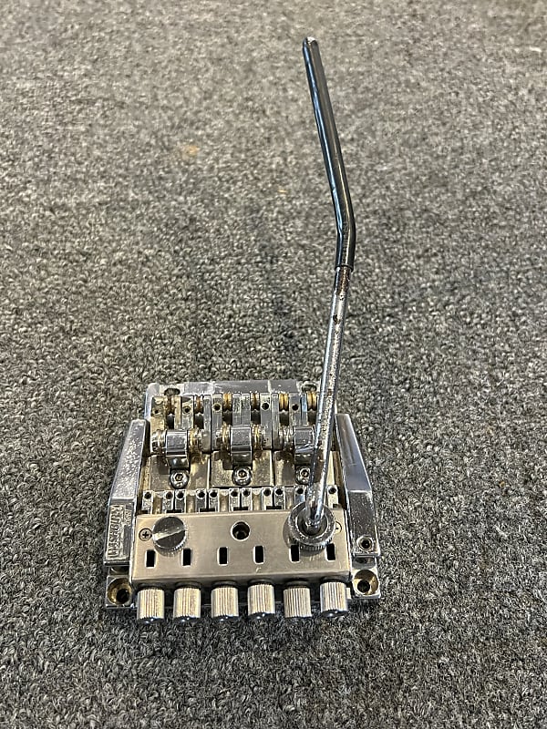 Washburn Wonderbar Tremolo Bridge 1980’s - Chrome | Reverb