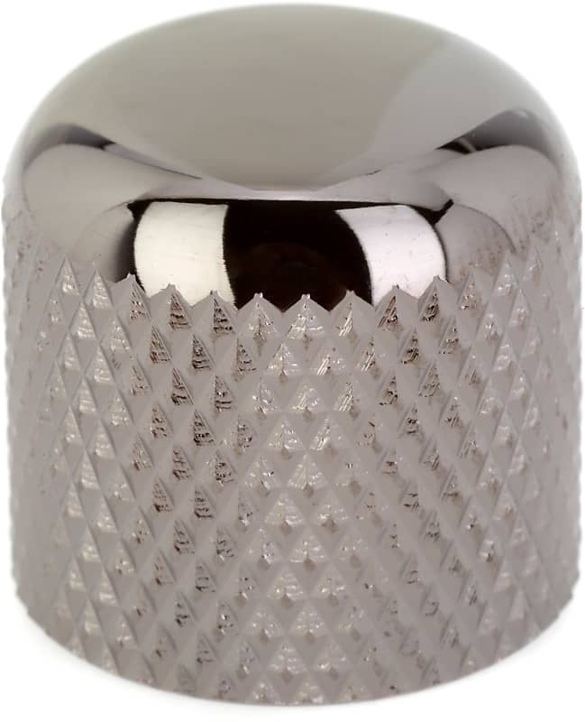 Gotoh VK1-19 Tall Metal Knob - Cosmo Black | Reverb