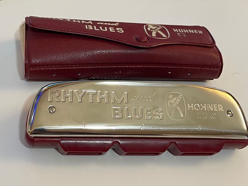 Hohner Rhythm and Blues C1 Harmonica with case and | Reverb